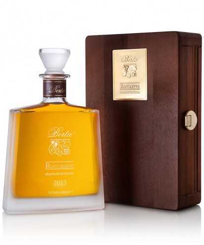 Grappa Berta Roccanivo Barbera 2017 Cassetta in Legno